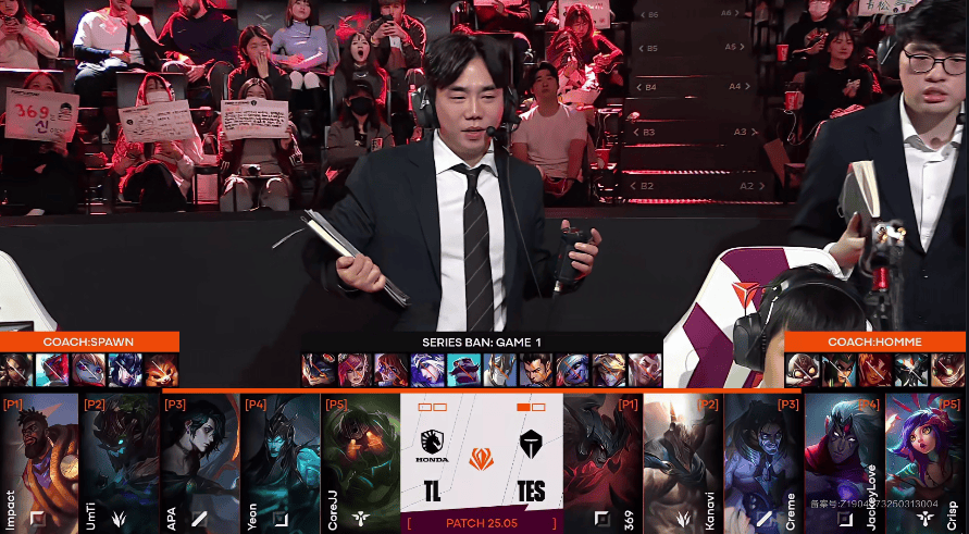 TES 2-0 TL：全线优势团战碾压，TES轻松拿下胜利