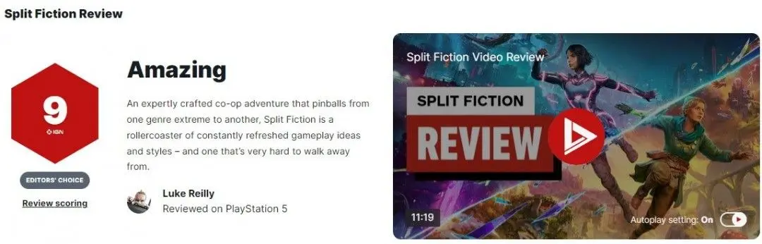 《双影奇境》IGN 9 分评价：巧妙设计，双重体验，乐趣无穷！