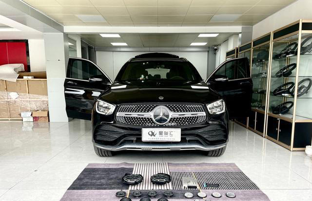 22款奔驰GLC300L改装柏林之声音响：天籁之音，随车而行