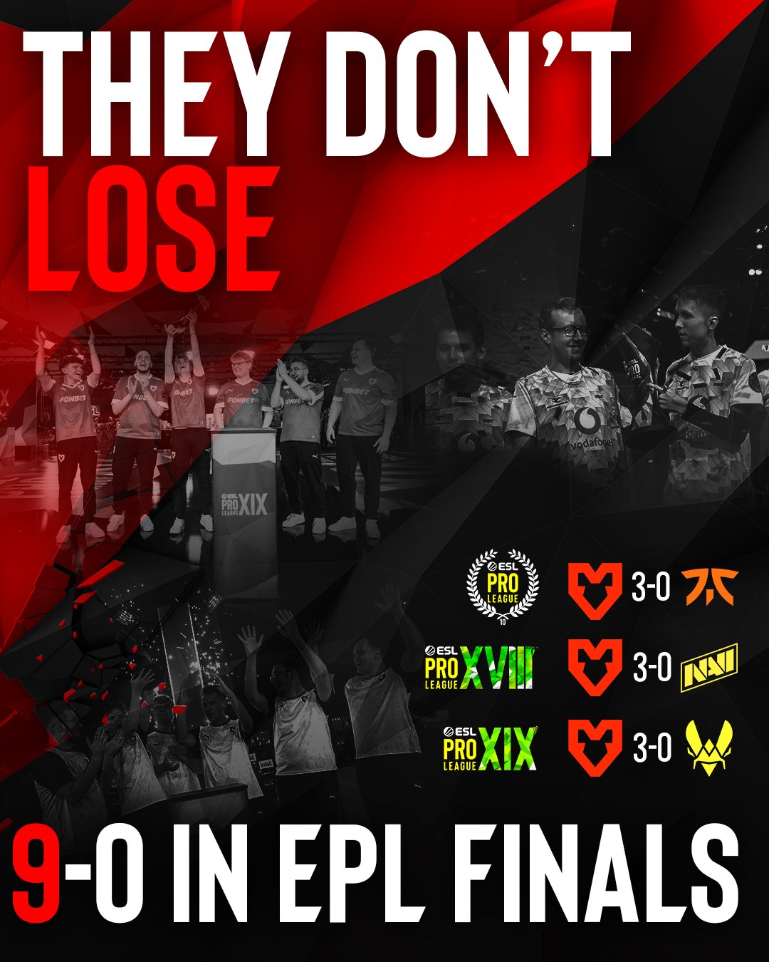 不败金身！MOUZ此前三次EPL决赛之旅一图未输