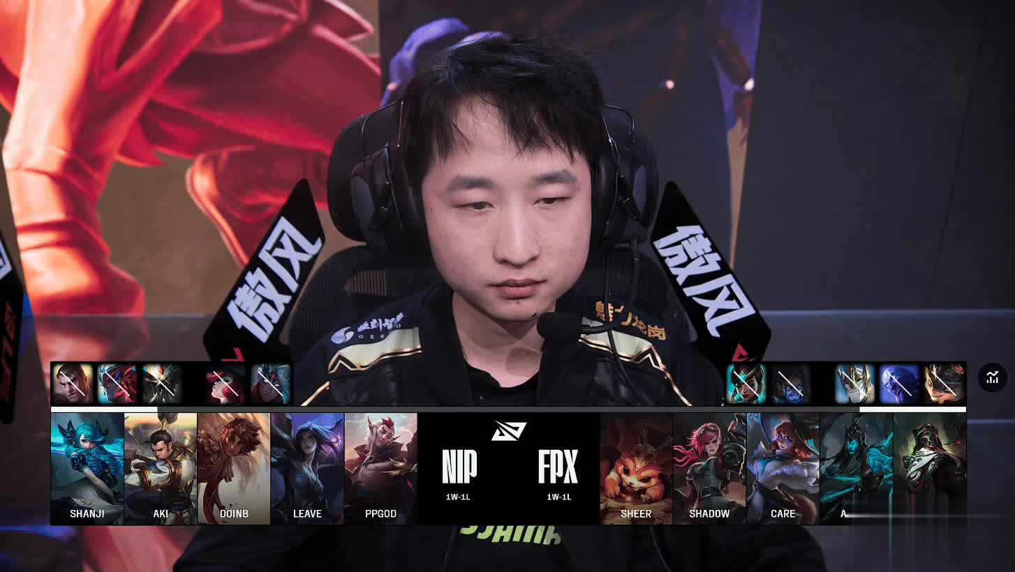 阿萝拉致命失误NIP逆转FPX！网友：Doinb痛殴老东家