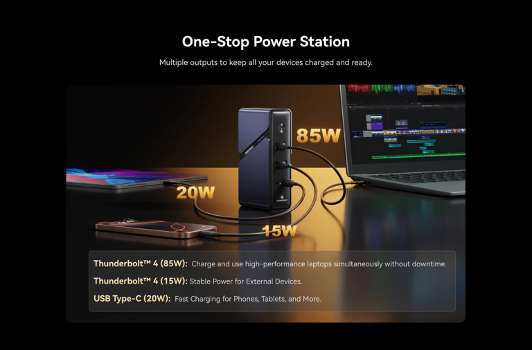 铭凡推出雷电 4 扩展坞 TB4-01：搭载英特尔 JHL8440，售199美元