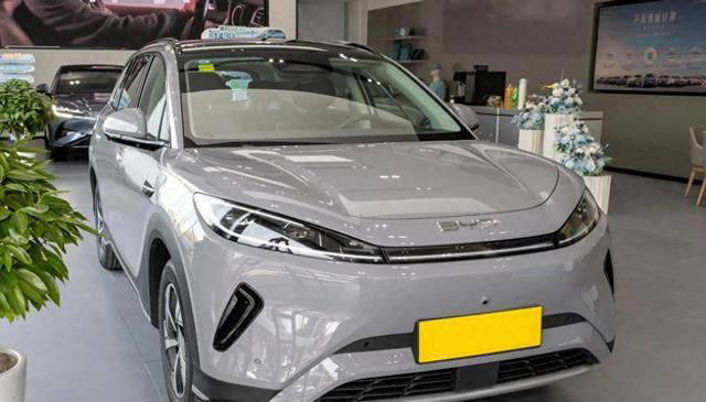 标配天神之眼+DiLink 100，售价11.78万起，实拍比亚迪海狮05EV