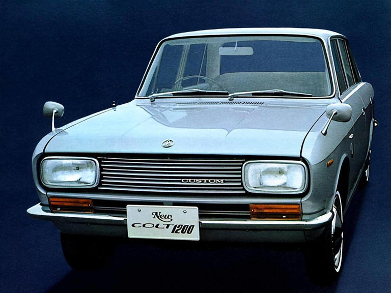 保守设计的都市经典：1968款三菱Colt 1200