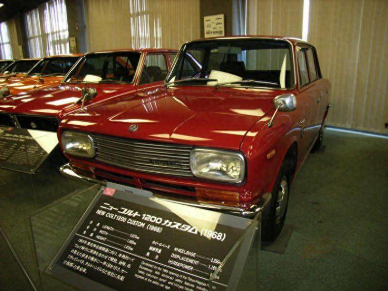 保守设计的都市经典：1968款三菱Colt 1200