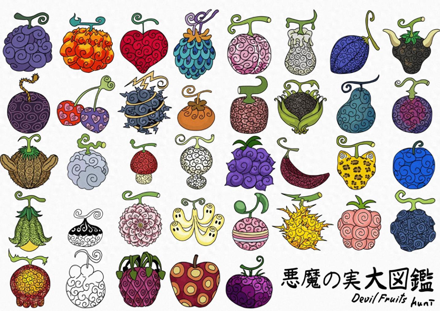 一文看完海贼王13颗自然系恶魔果实，如今竟不如动物系！