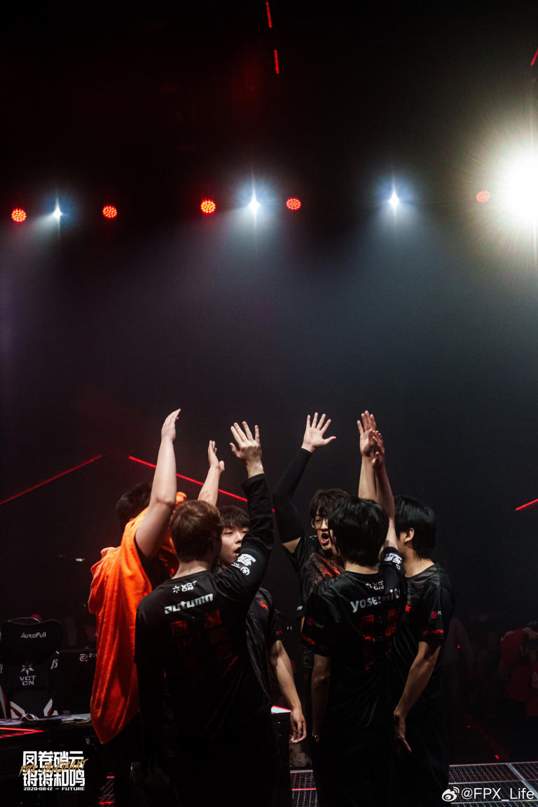 战胜TYL后，FPX选手们发文-Life：我们现在永远是挑战者