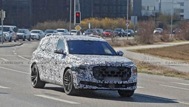 奥迪SQ9旗舰SUV欧洲测试曝光，或将于明年亮相