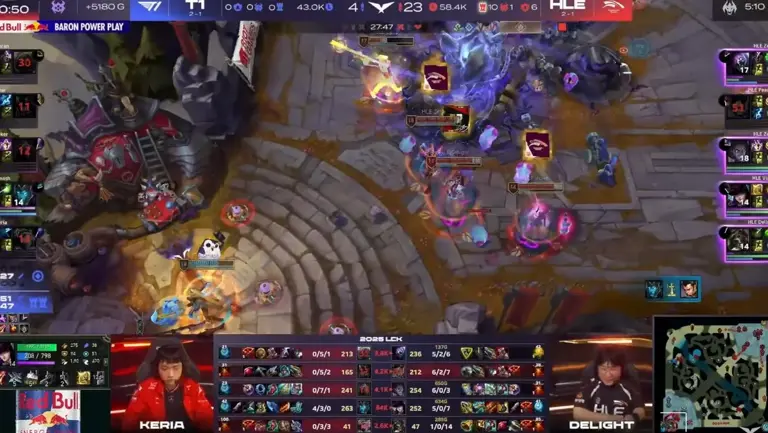 Zeus多次单杀Doran！T1不敌HLE，惨遭碾压！smash滑板鞋效果不佳