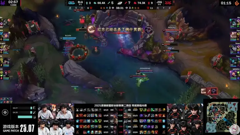 LPL：Xun是对的！JDG零封BLG涅槃打野太离谱Ale约里克教科书