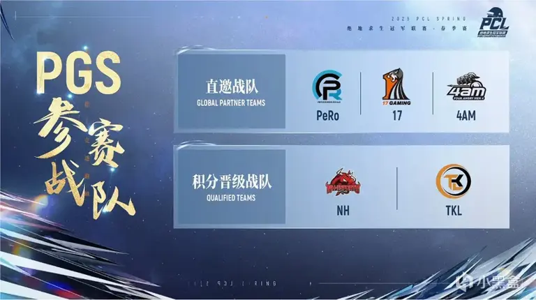 恭喜PeRo获得2025PCL春季赛总冠军，17归位，NH、TKL晋级PGS！