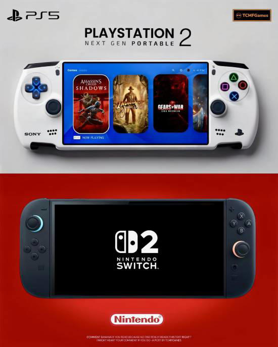 曝PS新掌机性能更接近SD或NS2：不会与PS5相同