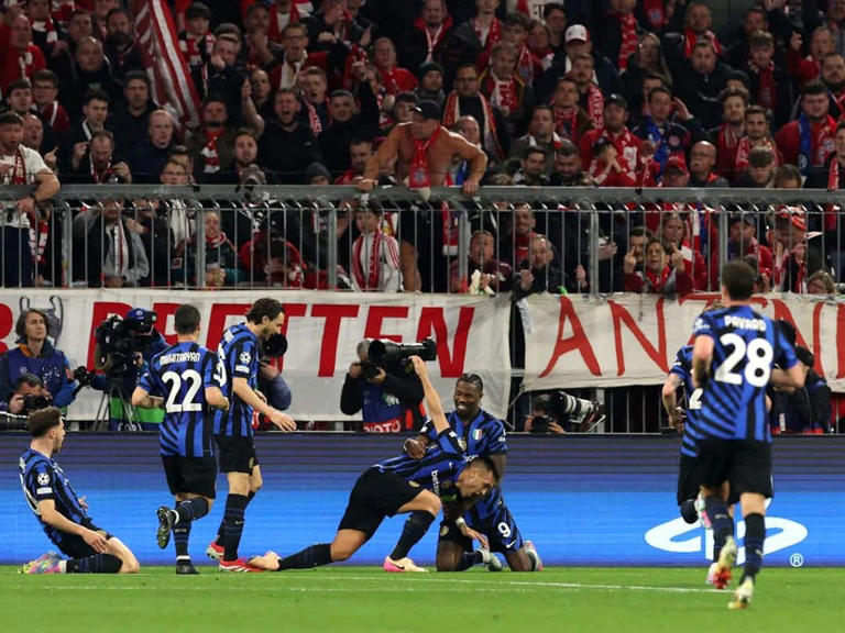 国际米兰是欧冠八强中组建成本最低的球队