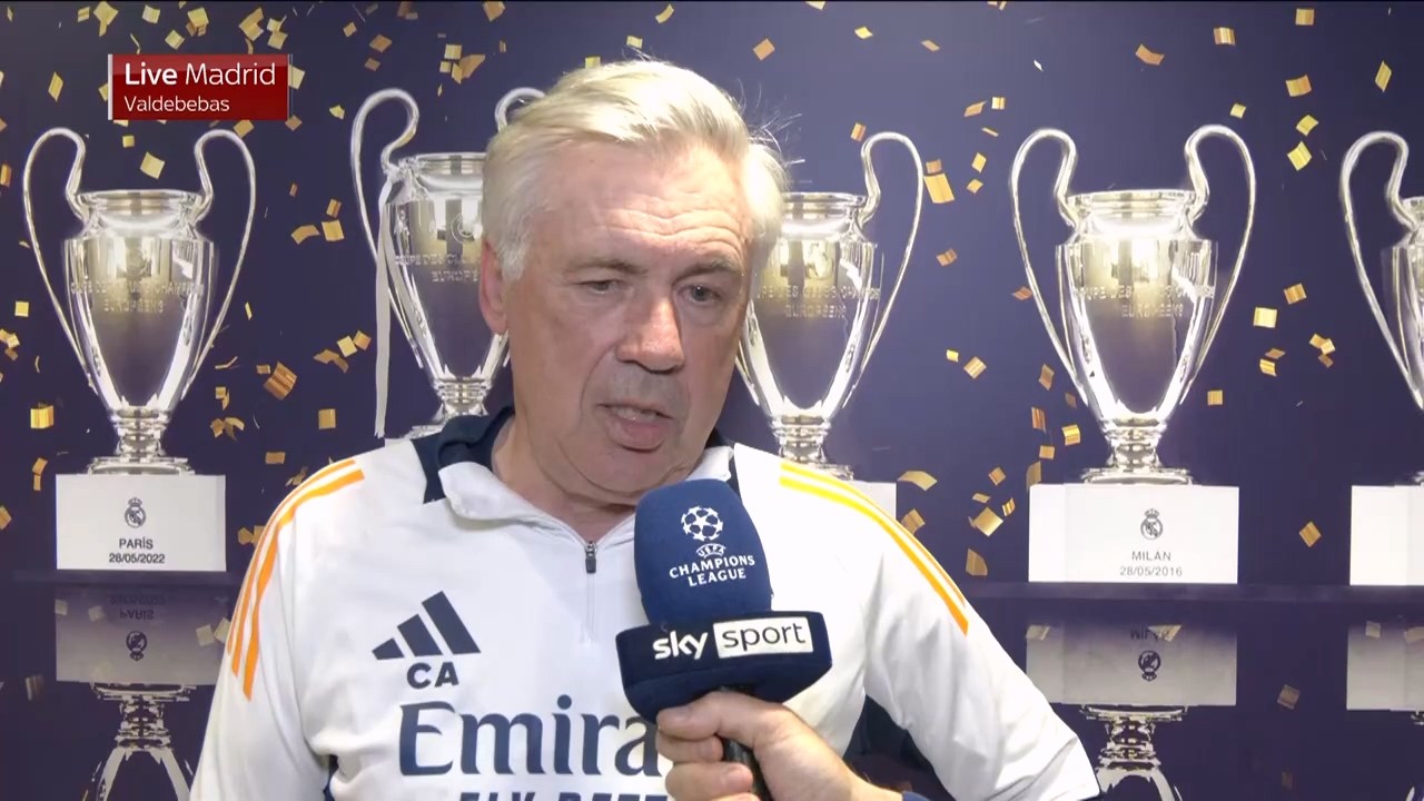 安切洛蒂：我们在同样艰难的情况下逆转过，希望这次也能成功