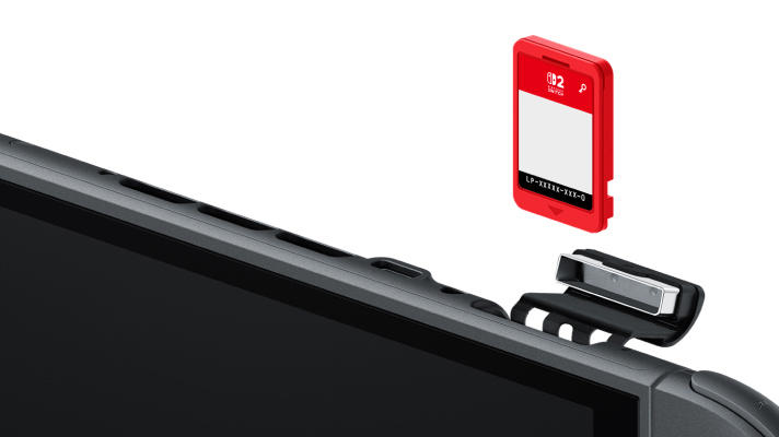 NS2的实体卡带增加了一种“Key Card”