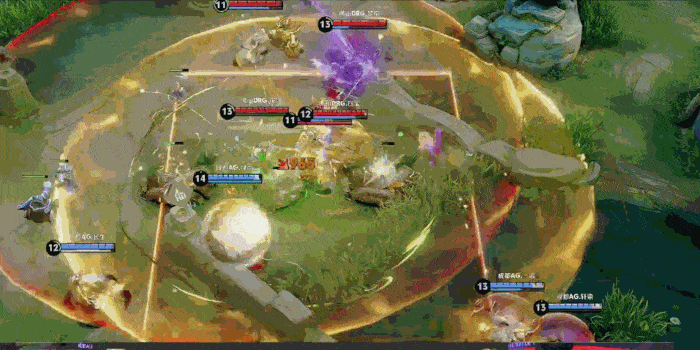 DRG 1-1 AG：鲨之猎刃人群中起舞，DRG团战发挥完美扳平比分