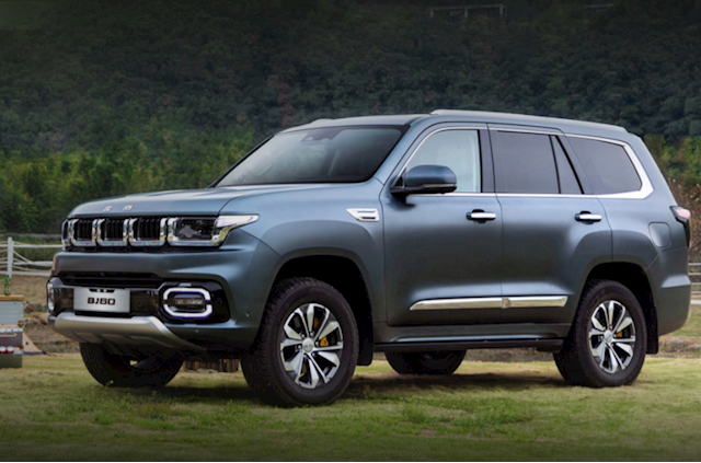 坦克500同级对手！北京越野BJ60雷霆版上市：搭载增程动力系统