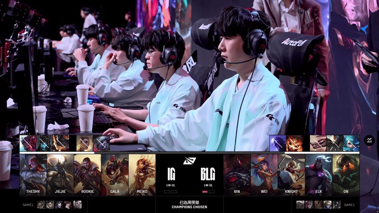 BLG 2-0 IG：赛恩立功C位后期接管比赛，BLG碾压完成零封