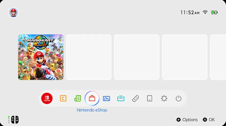 Switch2 UI直接沿用初代？网吐槽：任天堂原创消失了