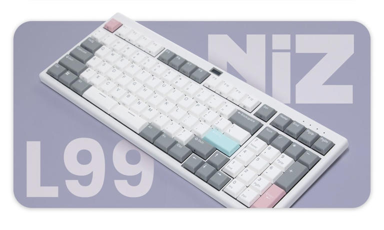 宁芝将推 L99 静电容矮轴三模键盘：有线模式支持 8KHz 回报率