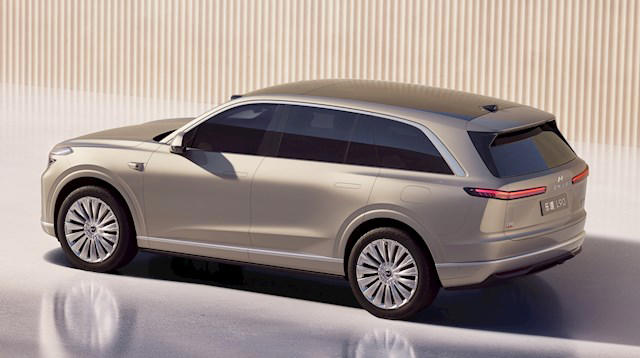 问界M8同级竞品 乐道旗舰SUV L90官图发布：配蔚来ET9同款电驱