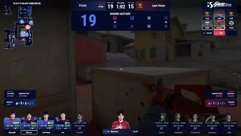 率先拿下Major贴纸！LVG 2:1击败天禄！