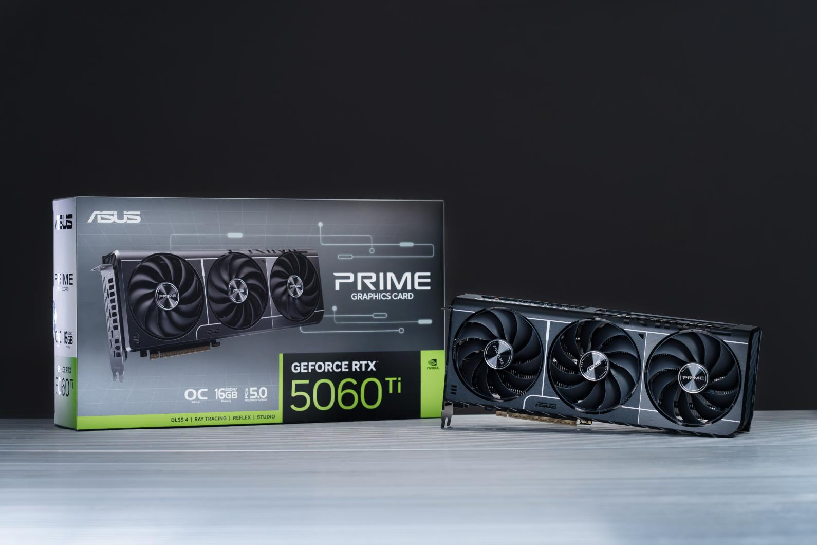 重磅：2K光追游戏超百帧！华硕PRIME RTX 5060Ti首测