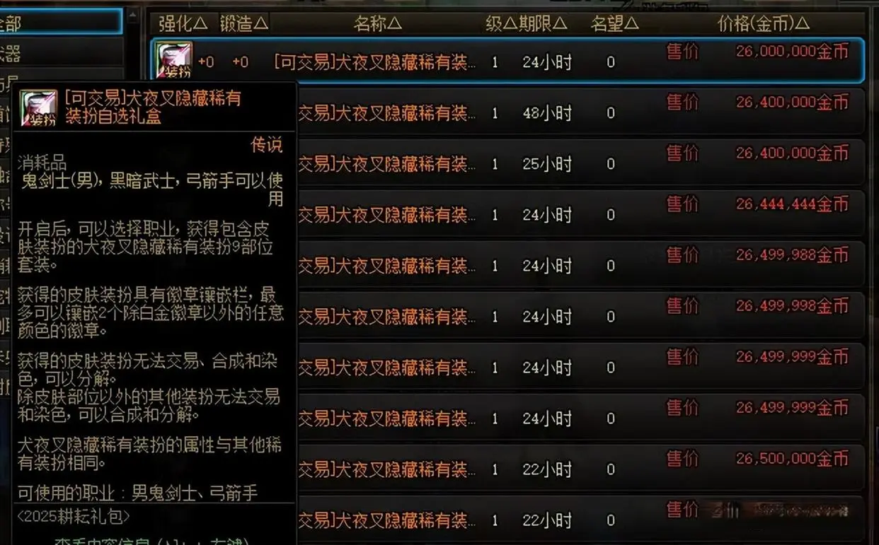 DNF：五一套最大陷阱来了！相同时装相差2000万，千万不要买错了