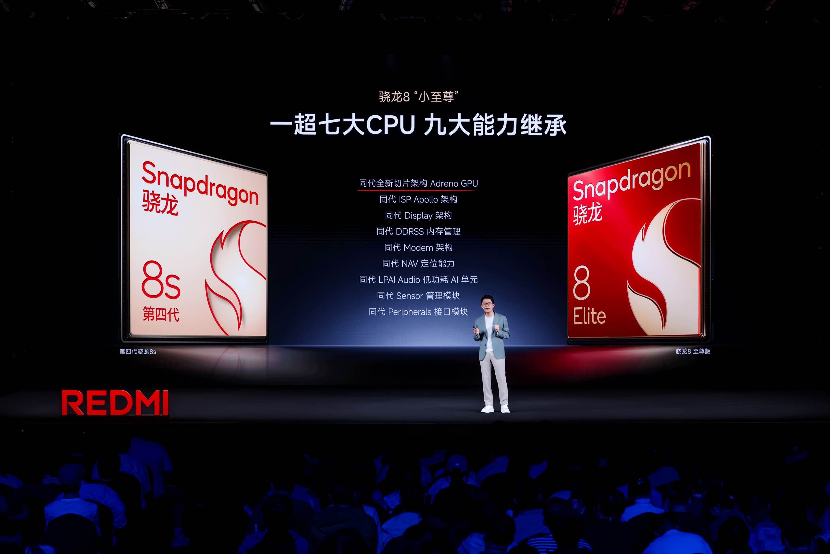 REDMI Turbo 4 Pro正式发布，全球首发第四代骁龙8s移动平台