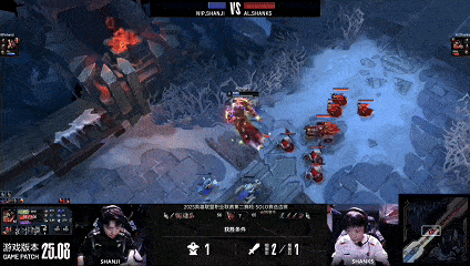 NIP solo AL：战士对决战至缩圈，Shanji诺手对拼险胜