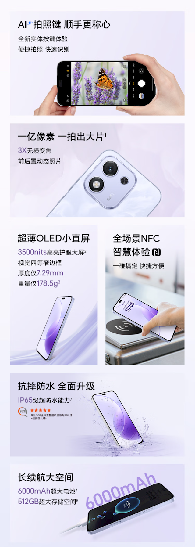 国补1189元起！荣耀X70i开售：iPhone 16同款AI拍照键