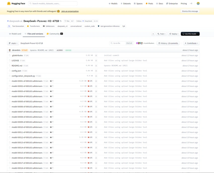 团队赶放假，DeepSeek-Prover V2 671B开源发布