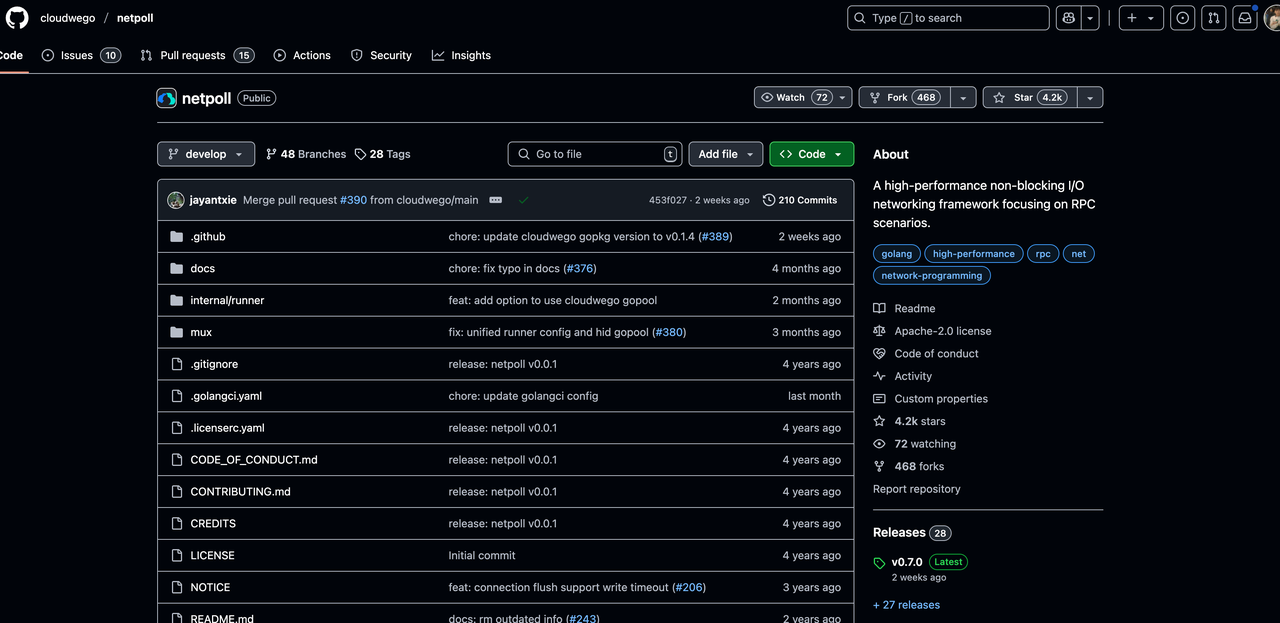 如何评价字节跳动开源的 Netpoll？