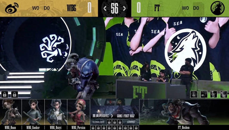 第五人格COA8：WBG双阵营发力，助队伍2：0赢下比赛