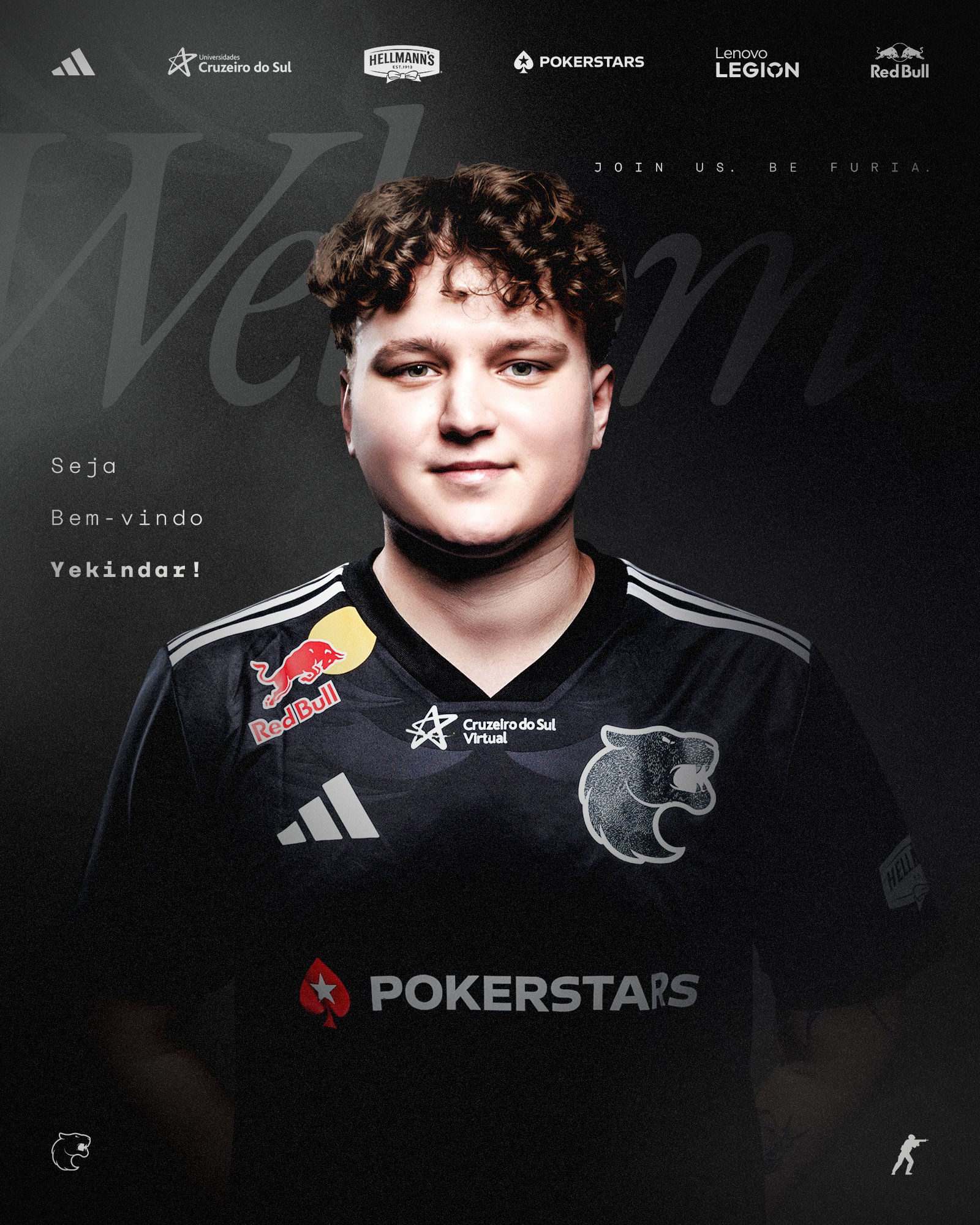 官宣：YEKINDAR加盟FURIA