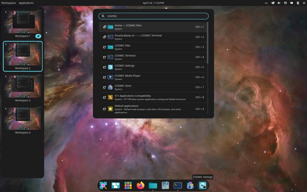System76 发布 COSMIC Alpha 7 桌面环境，Rust 语言开发