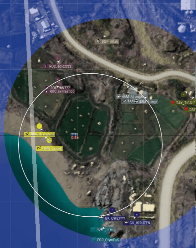 PGS8小组赛D1：DAY59分领跑，NAVI、17分居二三名