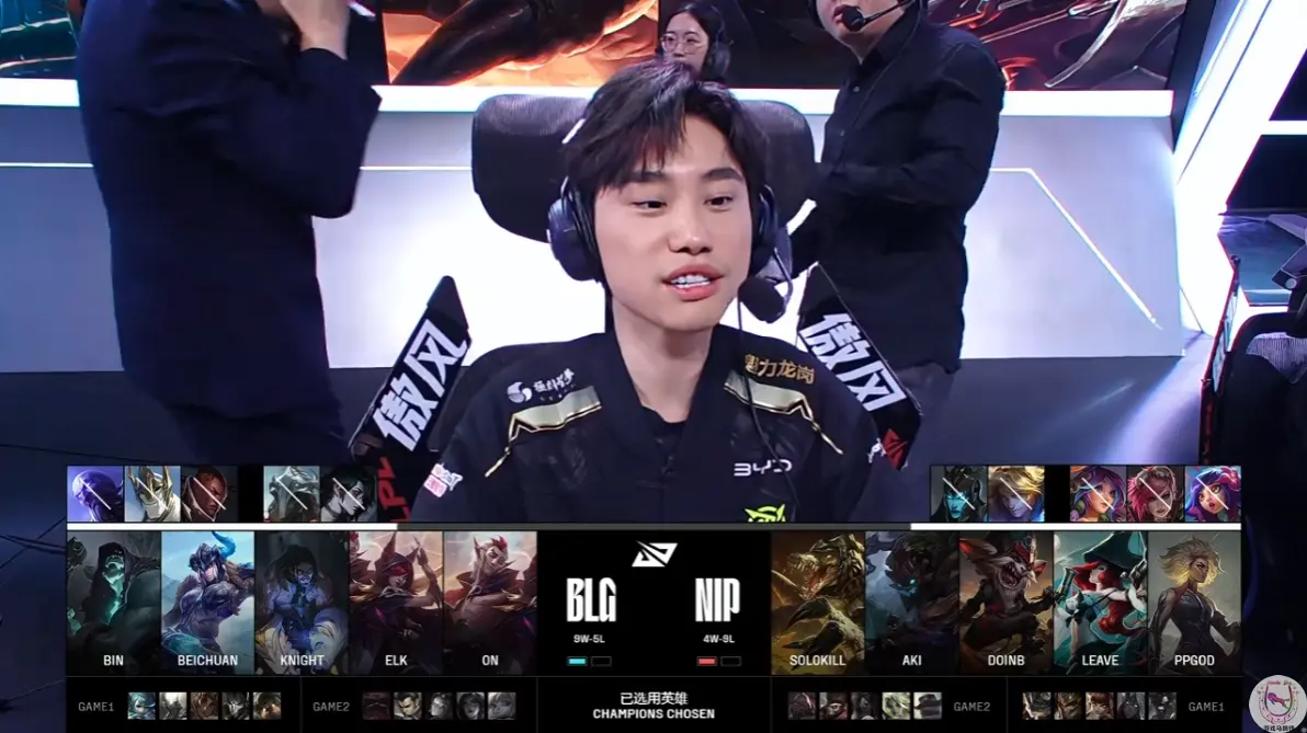 LOL：BLG击败NIP拿下6连胜！LPL队伍特有的冲动失败案例