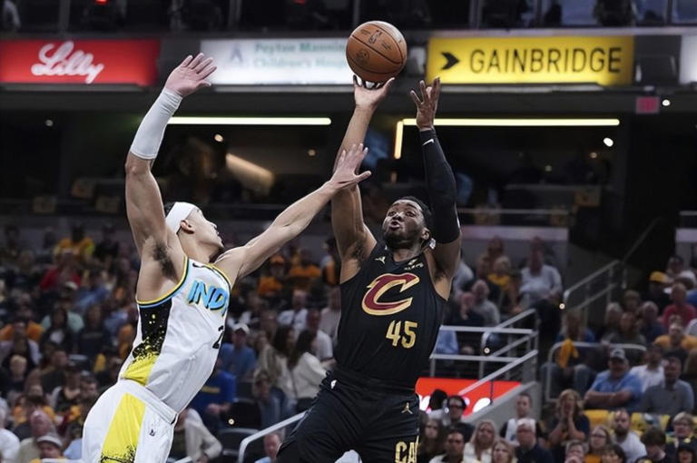 NBA高清直播在线直播：半决赛步行者vs骑士G5（5月14日）米切尔扭伤出战成疑