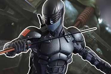 孩之宝特种部队3A大作 主角Snake Eyes角色模型曝光！