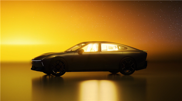 小鹏全新纯电轿跑 E29 预热，继任 P7i，GT 轿跑风格，赛博感十足