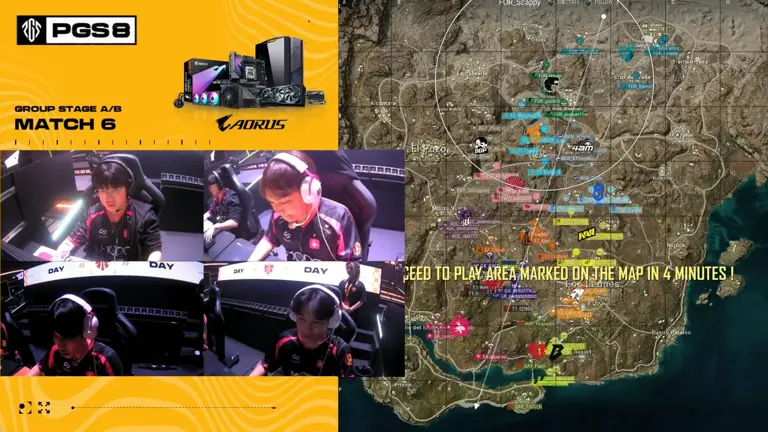 4AM再靠幻神吃鸡晋级，ROC剧本杀反超GEN，PeRo与NH无缘PGS8决赛