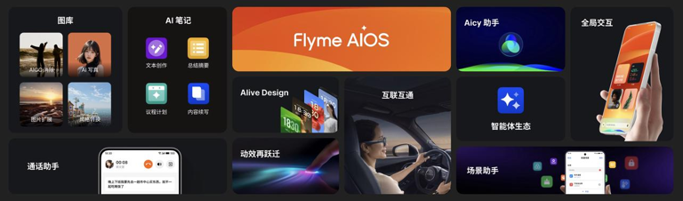 星纪魅族发布Flyme AIOS 2操作系统，AI能力提升