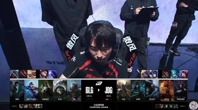 LPL：JDG零封BLG终结其6连胜！傲慢自负是一点也没变