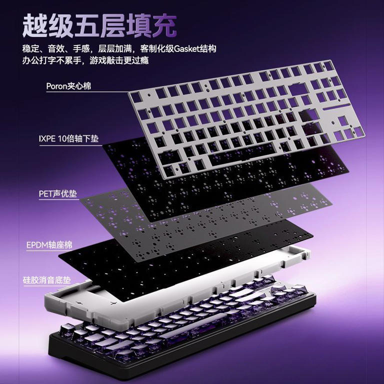 99元起！ATK A87机械键盘，性价比之王来袭！