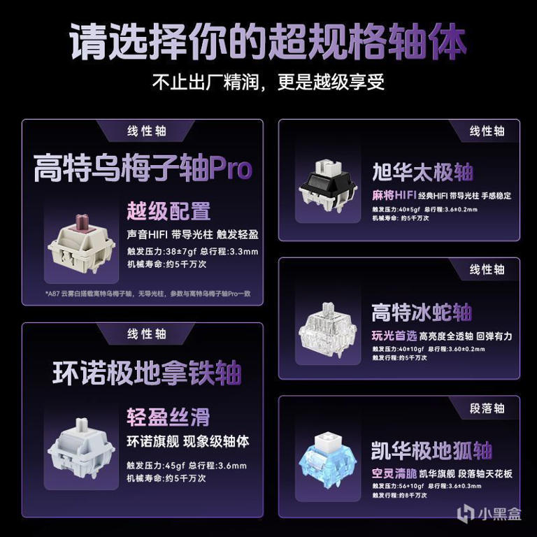 99元起！ATK A87机械键盘，性价比之王来袭！