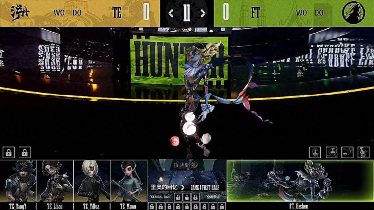 第五人格COA8：TE_ppei精彩操作局均四抓，助队2：0获胜！