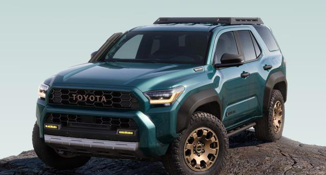 约合人民币35.7万元，新款丰田4Runner越野版发布，搭载2.4T+8AT