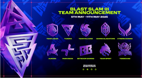 BLAST Slam S3今日正式开赛：将会完成所有小组赛