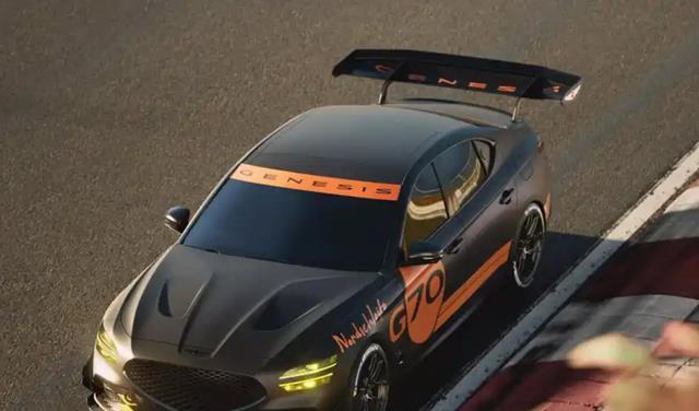 捷尼赛思官方揭晓了G70 Track Day 概念车